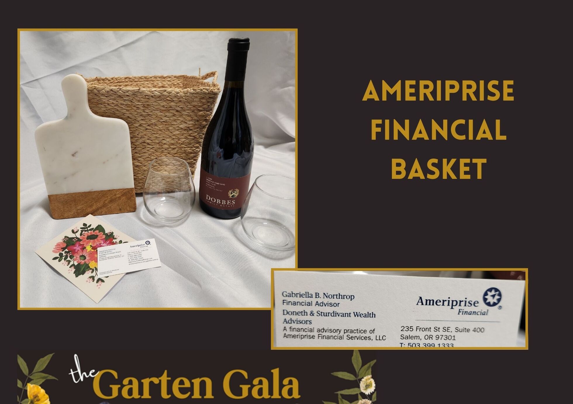 The Wine & Dine Basket - The Garten Gala